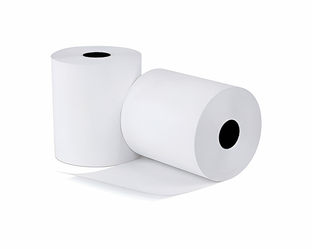 Чековая лента термочувствительная 12 шт, 57мм (диаметр 30мм, длина 20м, втулка 12 мм) арт. 55289