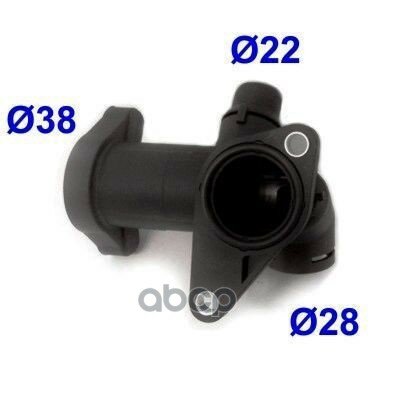 Фланец! Audi A4/A6, VW Passat 1.8/T 01> MEAT & DORIA арт. 93166