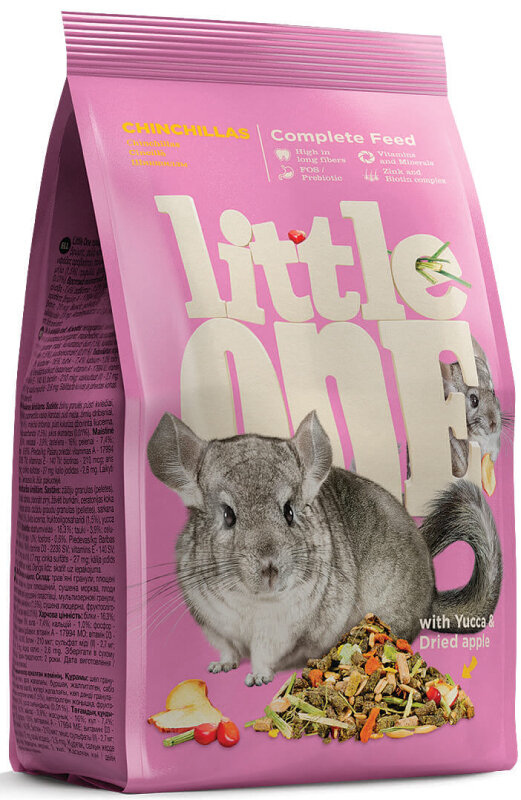 Литтл Уан 31072 Корм для шиншилл 900г