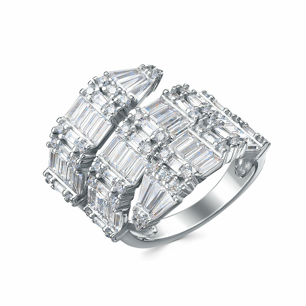 Кольцо, серебро, 925 проба