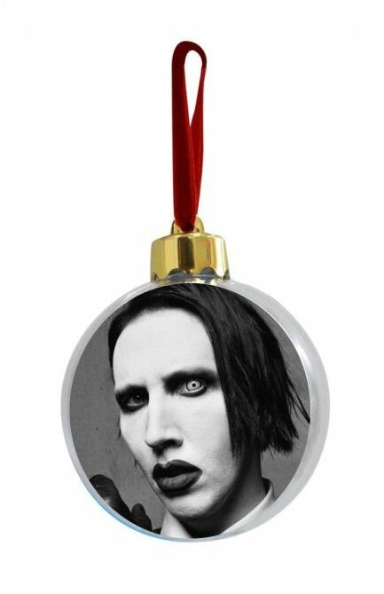 Новогодний шар Marilyn Manson, Мэрилин Мэнсон №6
