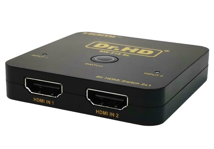 HDMI 2.1 переключатель 2x1 Dr.HD SW 218 SL