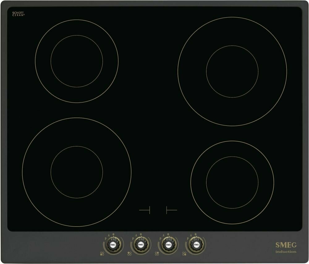 Встраиваемая индукционная панель SMEG SI764AOM, официальная гарантия