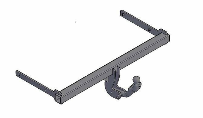 Фаркоп для SKODA Octavia х/б с 2009 г. в. по 2012 г. в. кроме SKODA Octavia Tour (без электрики) (паспорт и сертификат) Трейлер.9710