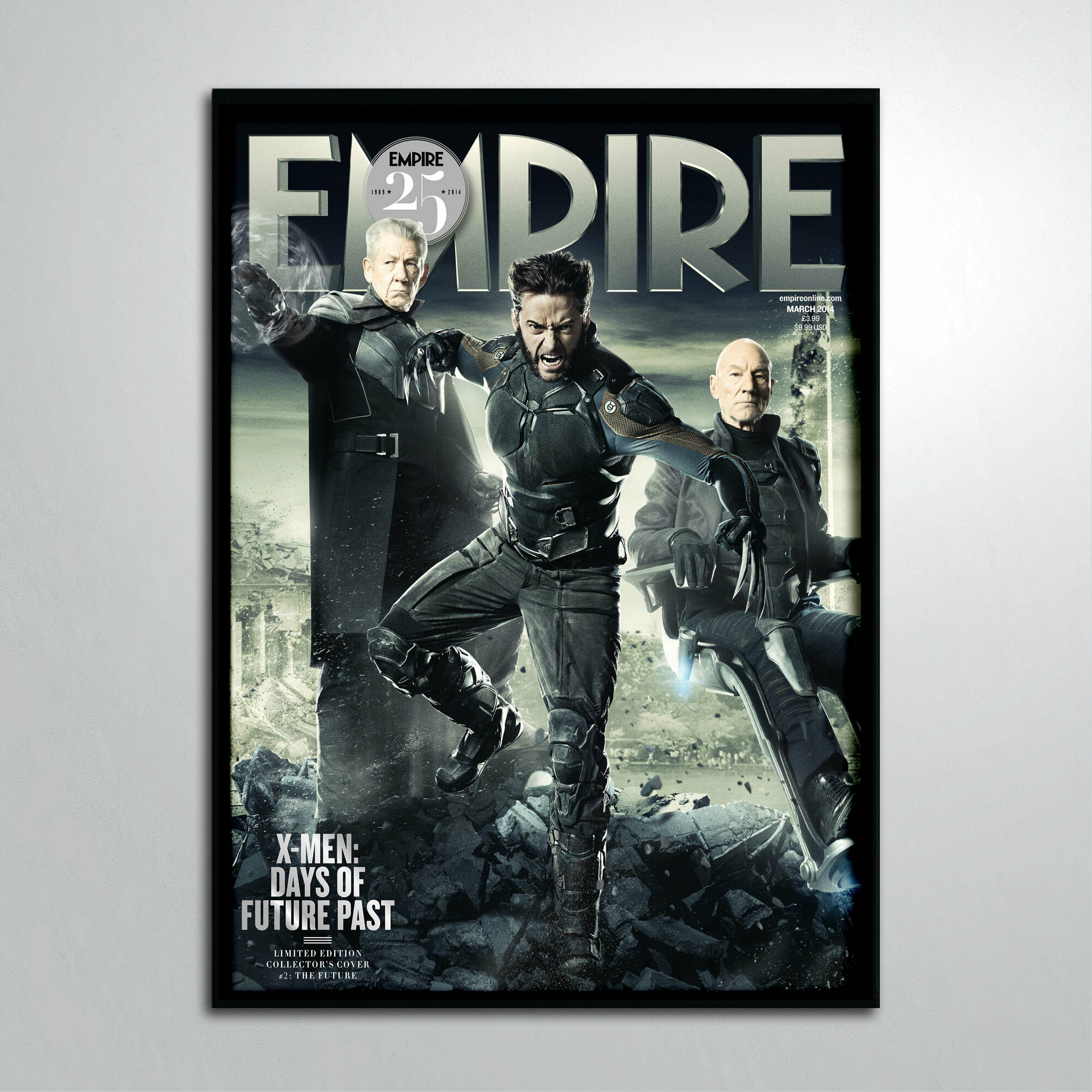 Постер без рамы/Люди Икс Дни минувшего будущего Журнал X-Men Days of Future Past