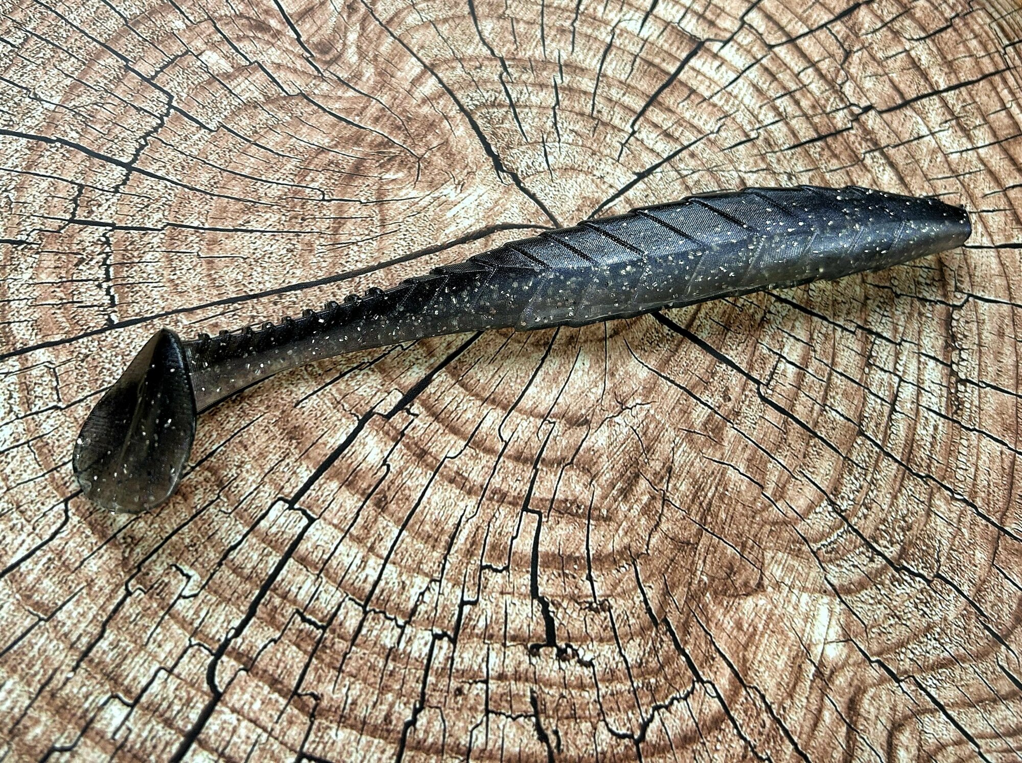 Мягкая силиконовая приманка Pike Minnow 20см; 1шт; Натурал/Natural (UV)