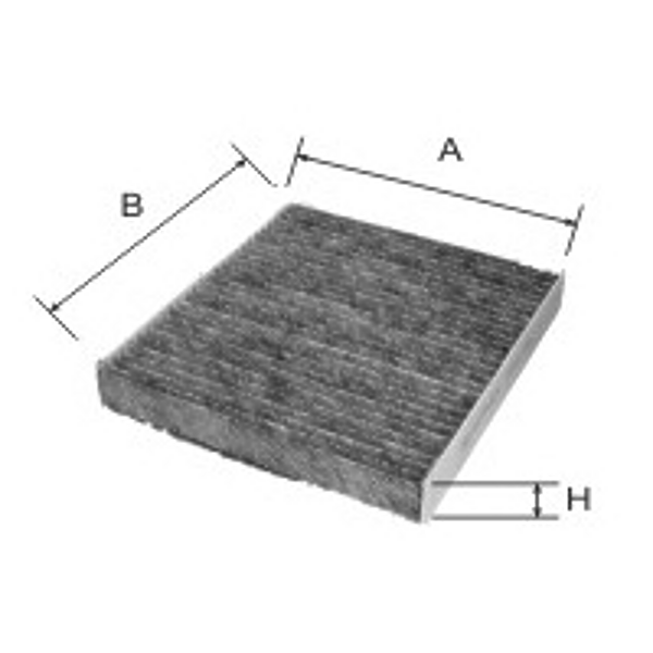 GOODWILL AG113CFC (478 / AG113CFC / EC412) фильтр салона угольный Mazda (Мазда) 2,6, cx-7