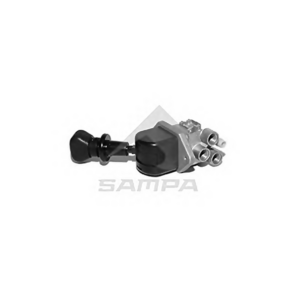 SAMPA 093.190 (093190_SA / 81523156156 / 81523156160) кран тормозной ручной m16x1.5, 12.5bar \man l / m / f2000, tga / tgl / tgm / tgs
