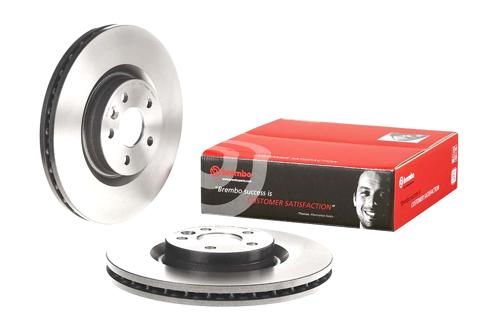 BREMBO 09. C207.11 (09C20711) диск тормозной перед Land rover (Ленд ровер) Discovery (Дискавери) (Комплект 2 штуки)