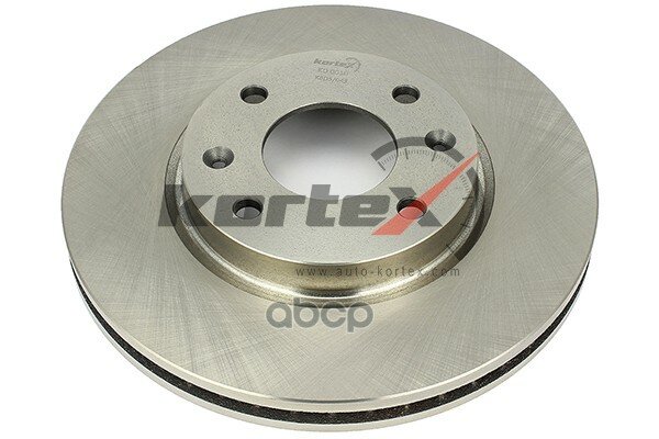 Диск тормозной HYUNDAI SONATA (ТагАЗ) перед. вент. (280mm) 1 шт (min 2 шт) KD0010 KORTEX арт. KD0010