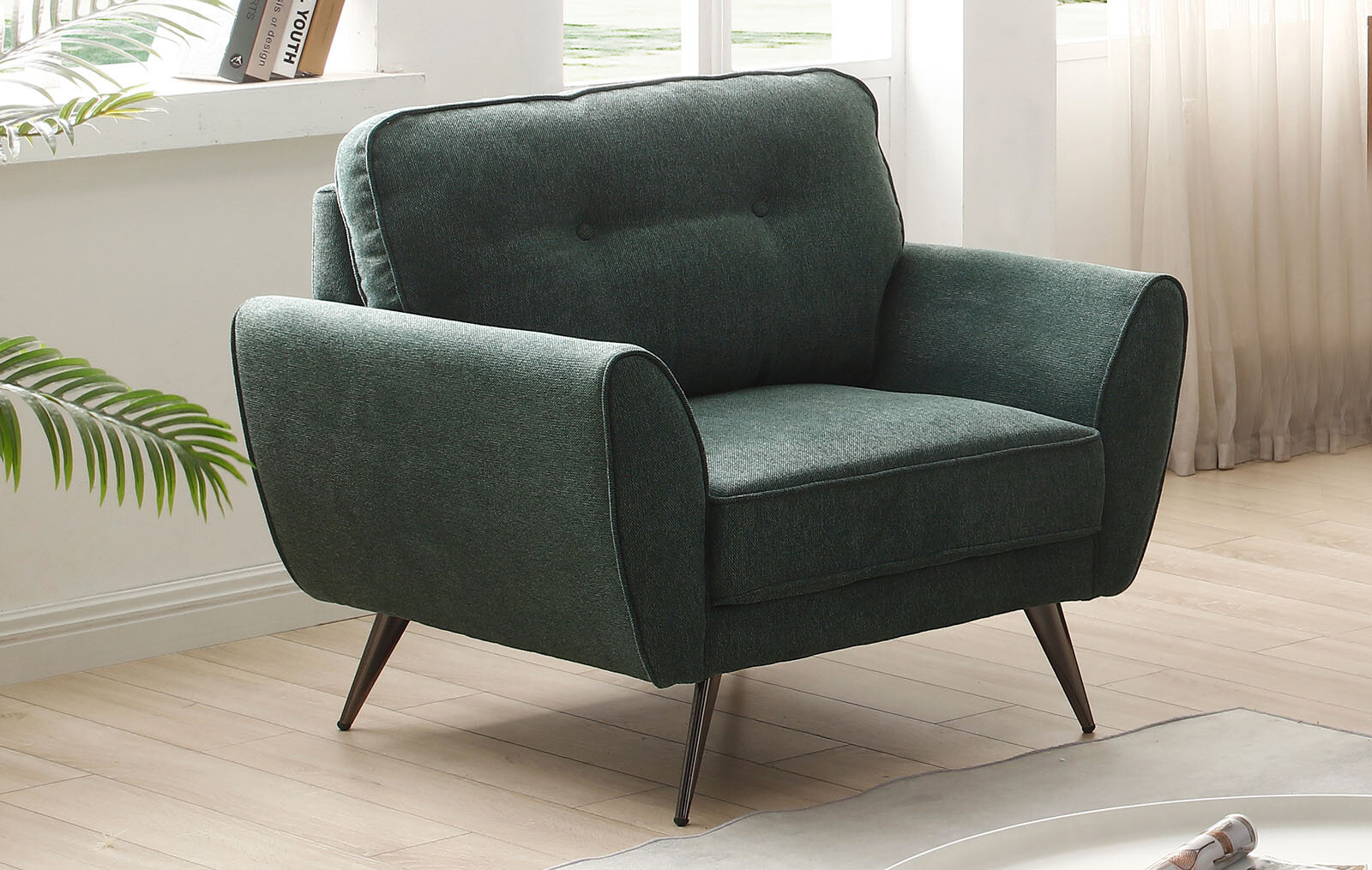 Кресло Edinburgh, зеленый