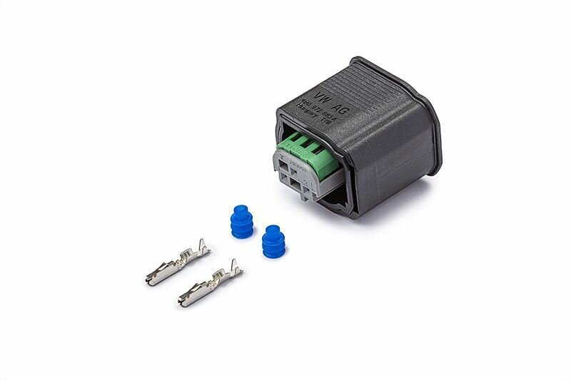 Разъем 3pin датчика парковки для BMW Citroen Ford Peugeot Cadillac / OEM 4B0972883A