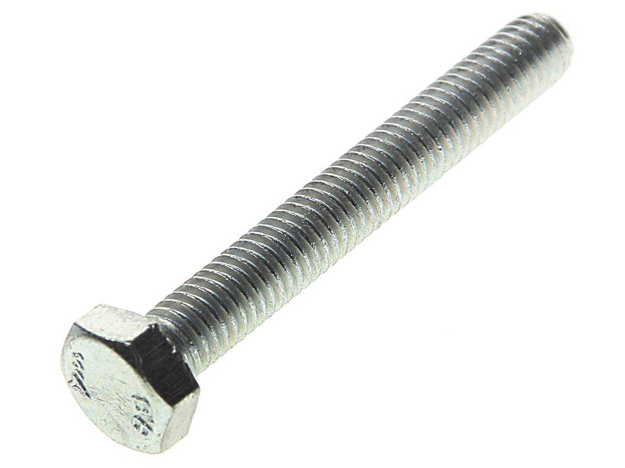 Болт М6х1.0х45 шестигранный оцинкованный кл. прочн. 8.8