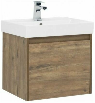 Тумба с раковиной Aquanet Nova Lite 60 дуб рустикальный