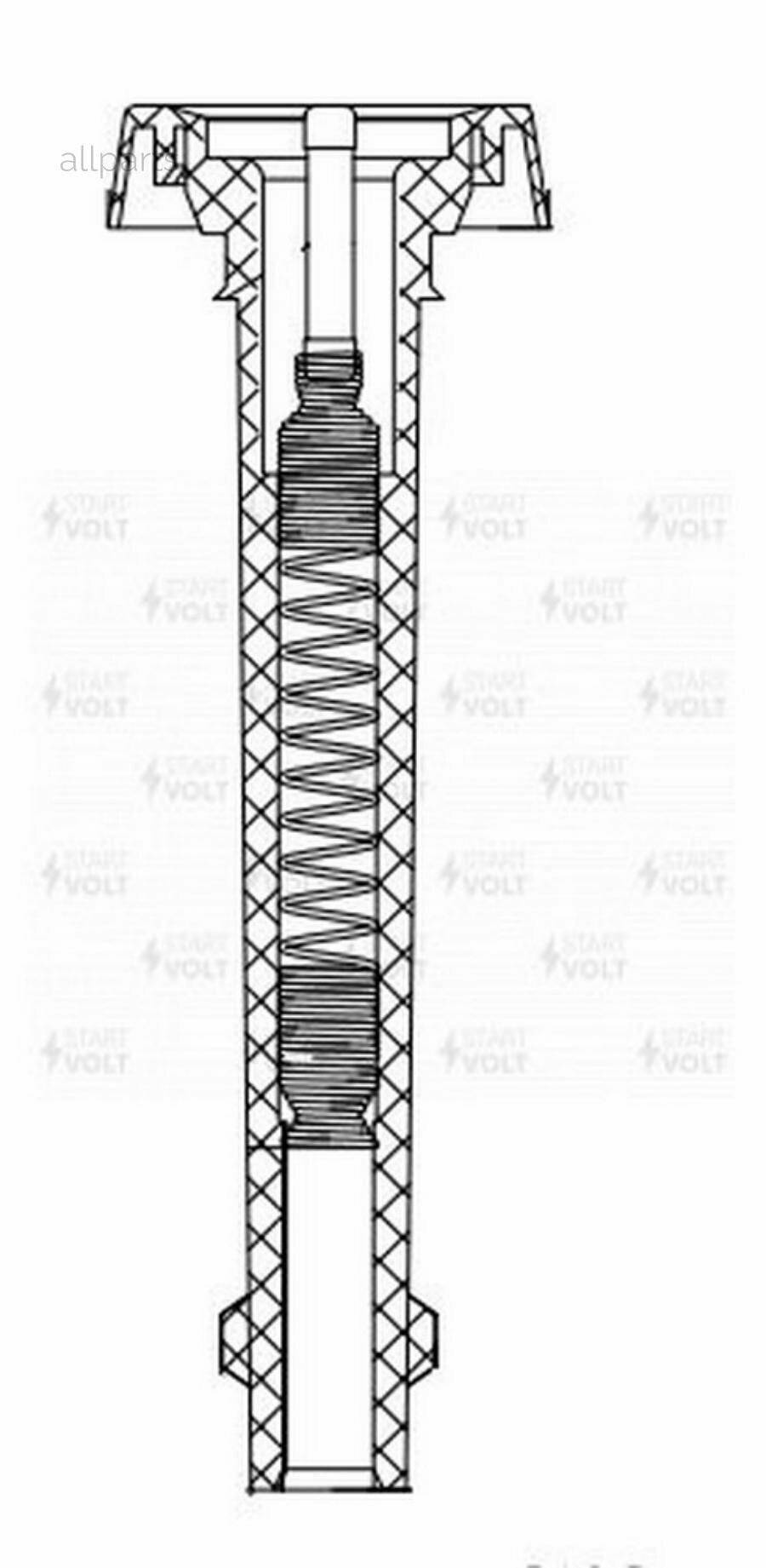 STARTVOLT STC0317 Наконечник свечи