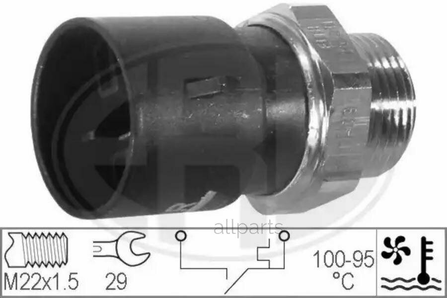 ERA 330298 330298 Датчик включение вентилятора\ OPEL ASTRA F