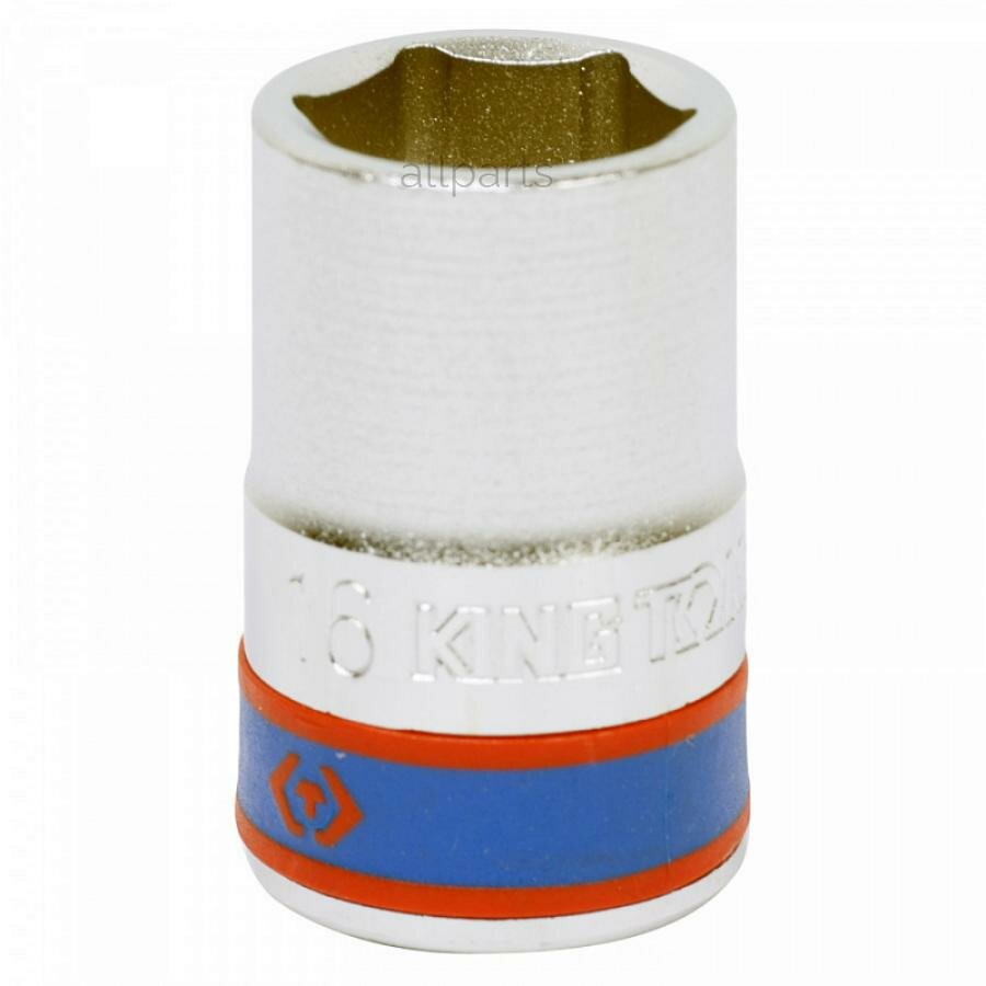KING TONY 433516M Головка торцевая стандартная шестигранная 1/2, 16 мм KING TONY 433516M