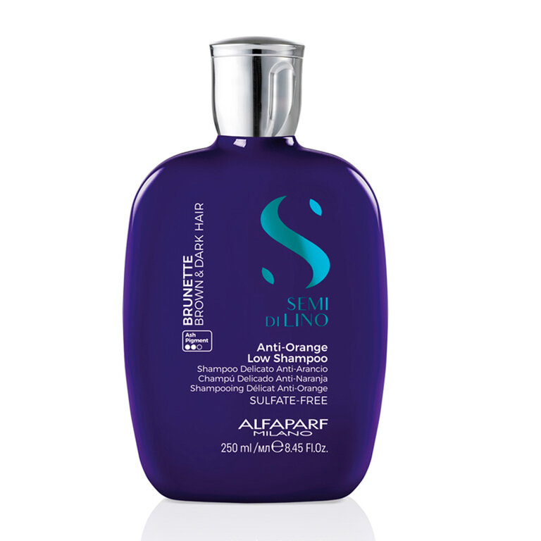 ALFAPARF ANTI-ORANGE LOW SHAMPOO Шампунь тонирующий анти-оранжевый 250 мл