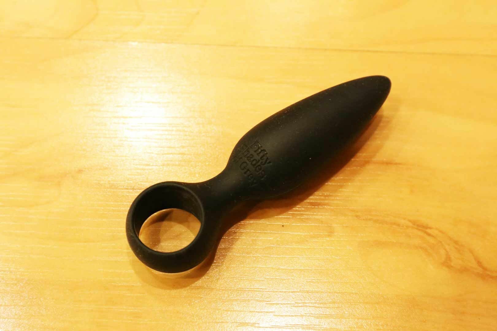 Анальная пробка малая Fifty Shades of Grey (50 оттенков серого'). Класс Premium.