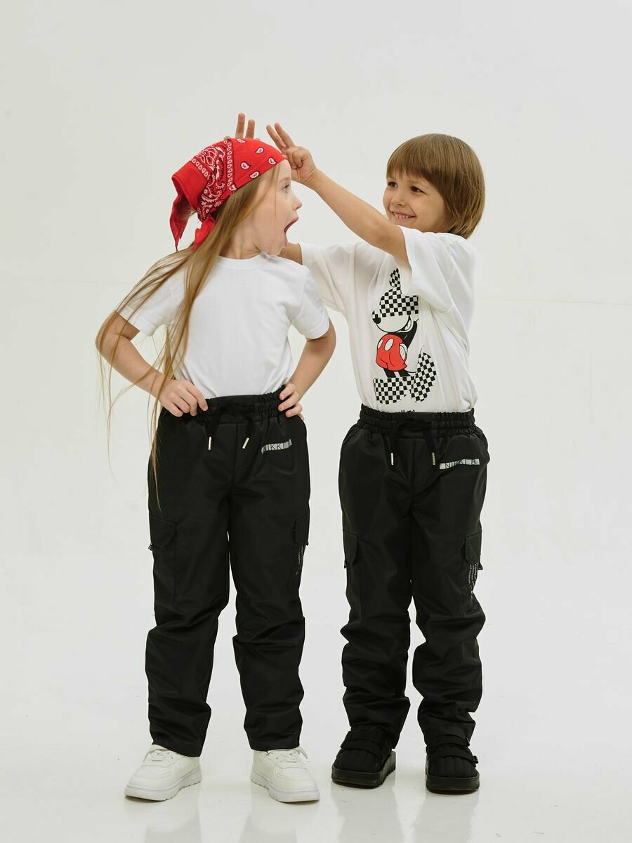 Брюки школьные Брюки демисезонные мембранные ветрозащитные водонепроницаемые