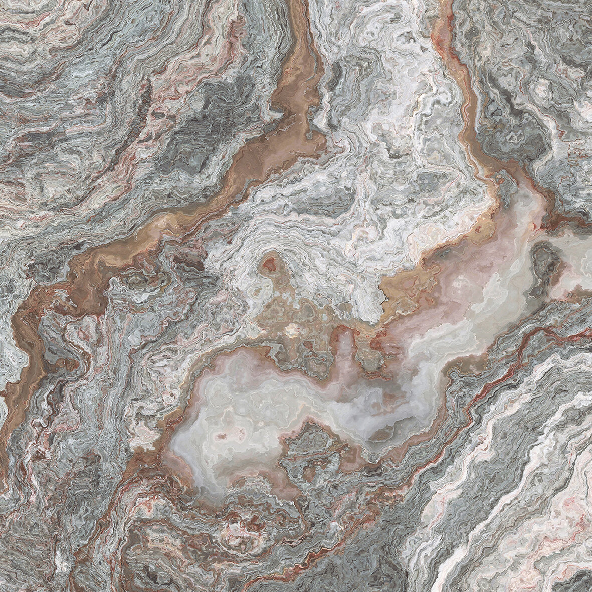 Laparet Керамогранит Gray серый, 60x60 10 мм, арт. K-1605/LR (цена за 1.44 м2)