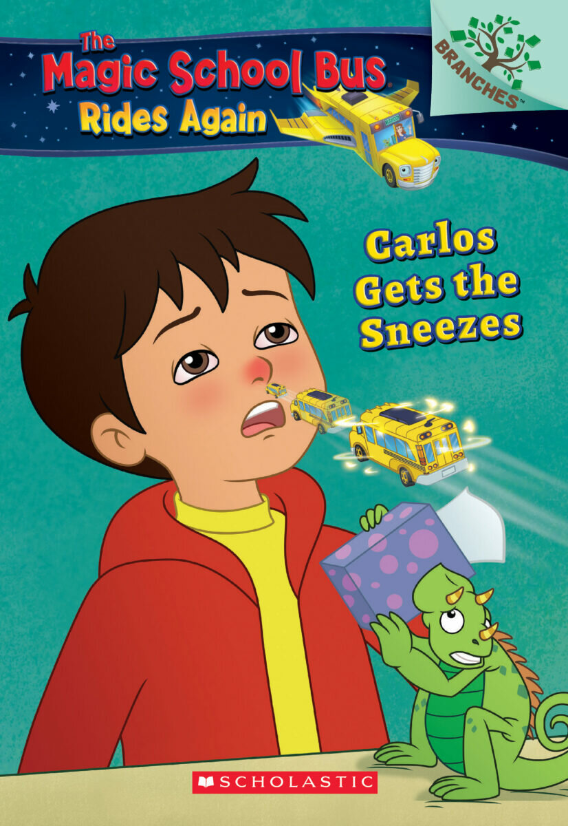 Carlos Gets the Sneezes / Книга на Английском
