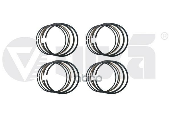 Кольца поршневые! d81x1.2x1.5x2 STD (4) VW Golf 1.6 AEK Vika арт. 11981636101