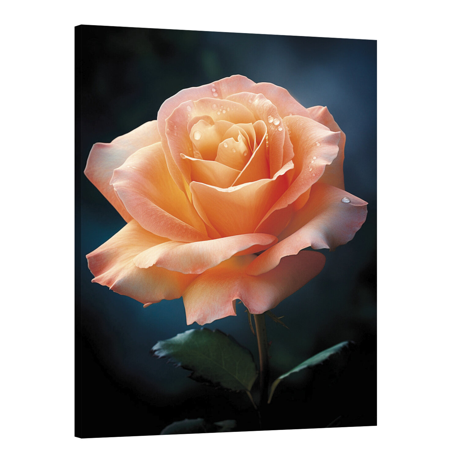 Интерьерная картина 50х70 "Цветочные ноты"