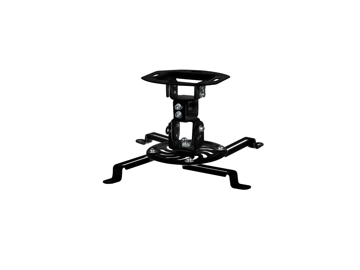 ErgoFount BPME-18F B- Универсальное потолочное крепление для проектора до 13,5 кг, черное