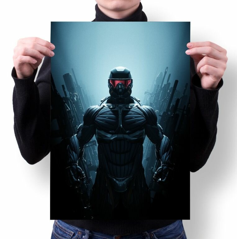 Плакат Crysis, Кризис №4, А3 (42-29 см)