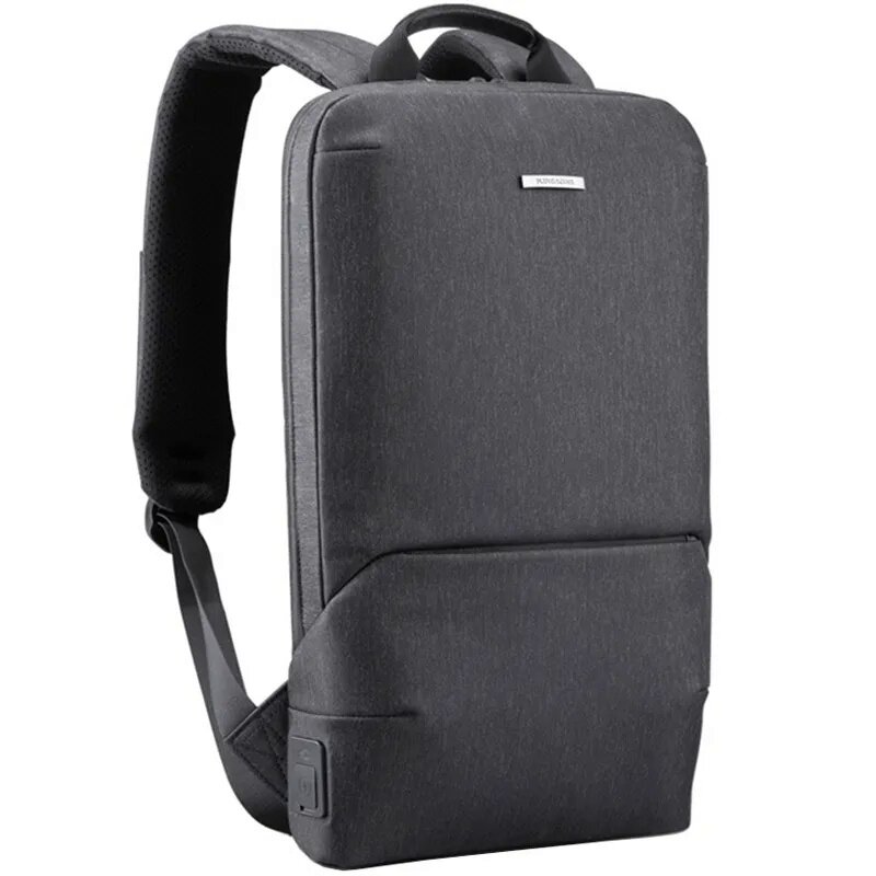 Рюкзак городской для ноутбука до 15.6", с USB, дышащей спинкой, влагостойкий