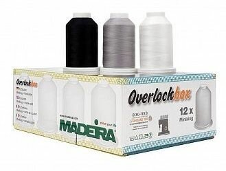 Набор ниток для оверлока 3+1 (Overlockbox 3+1) Madeira 9200