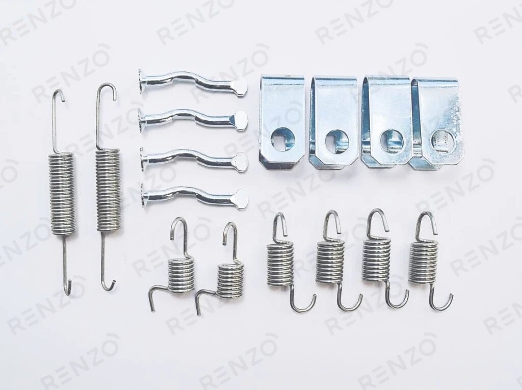 Комплект монтажный барабанных тормозных колодок RENZO RFK152