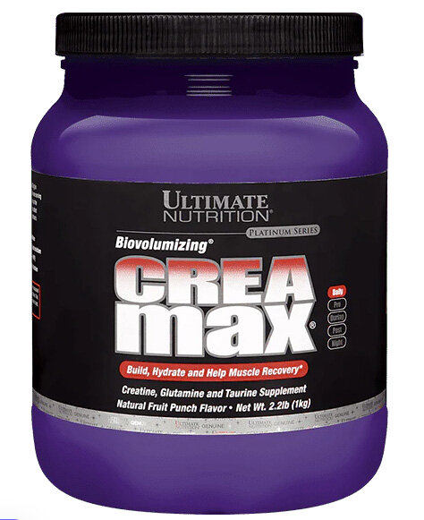 CREA MAX Powder Ultimate Nutrition (1000 гр) - Фруктовый Пунш