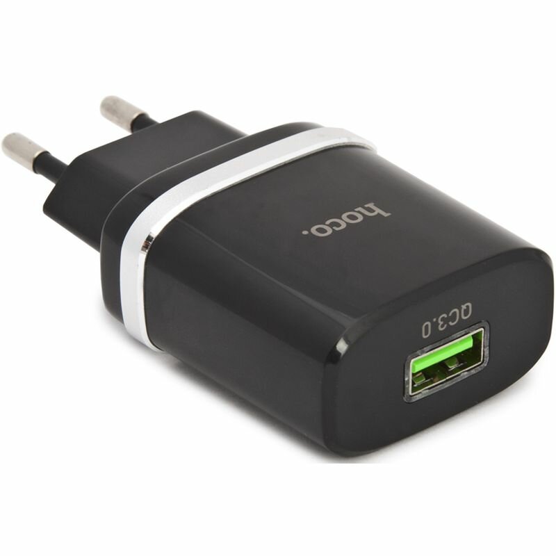 Зарядное устройство Hoco C12Q Black