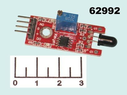 Радиоконструктор Arduino датчик пламени