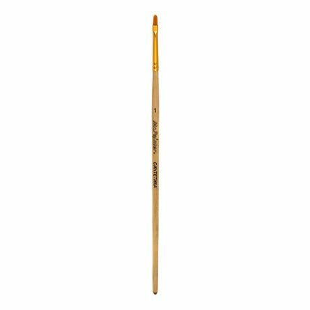 Кисть колонок Mr. Painter KOR 431-01 круглая короткая ручка №01