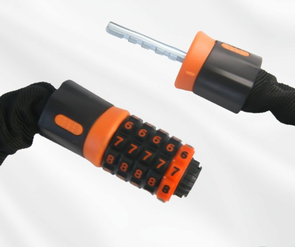 Замок для велосипеда, самоката длина короткий 60 см