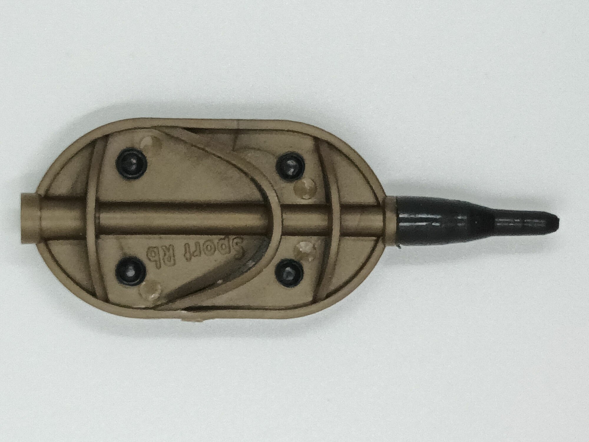 Набор кормушек Карп Киллер, флэт-метод, 90-110 г, для прудовой рыбалки, коричневые