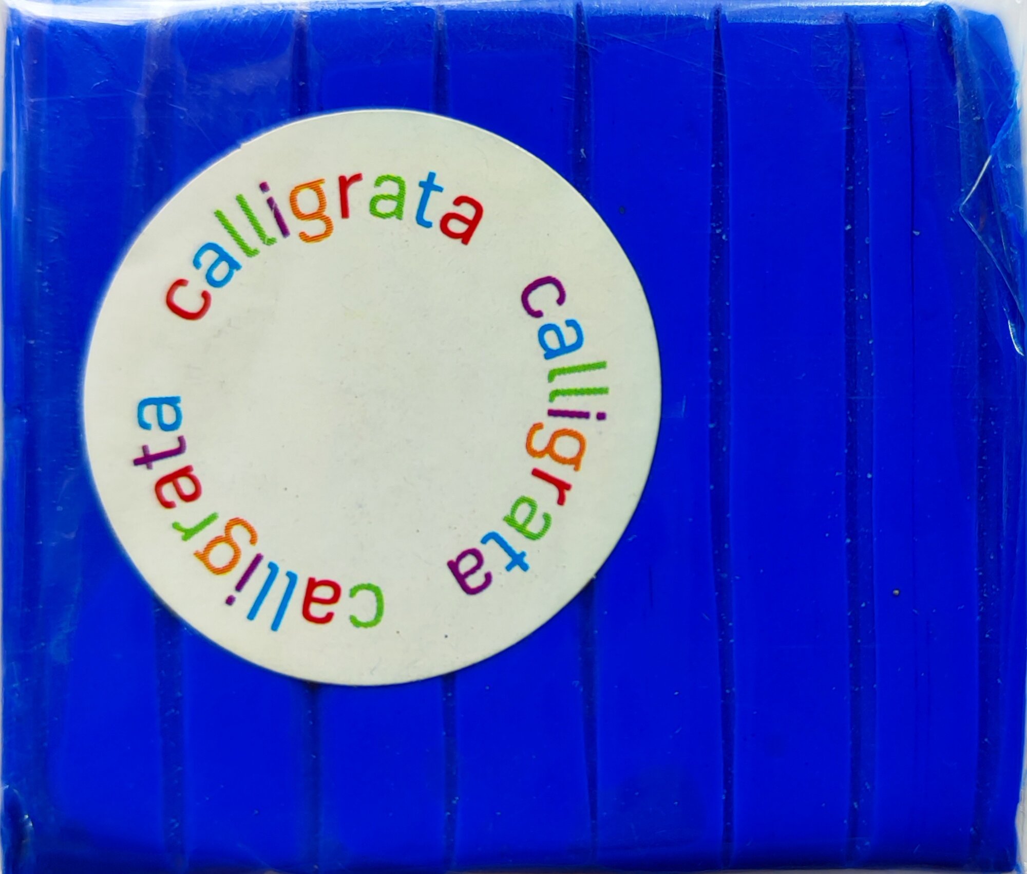 Полимерная глина Calligrata для творчества, запекаемая, 50гр, синяя