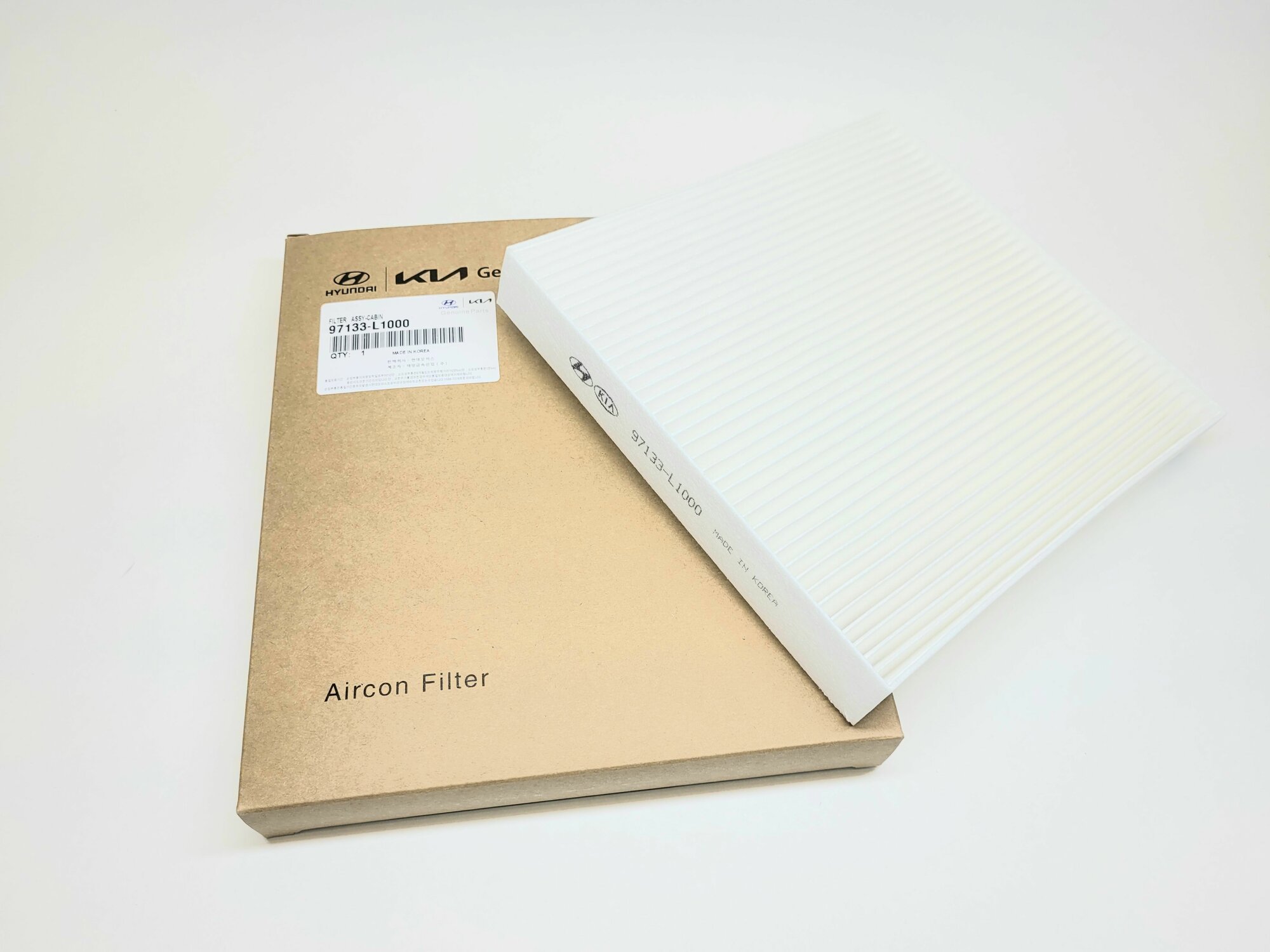 Салонный фильтр для (Хендай/Киа) Hyundai Sonata и Kia Sportage, арт: 97133L1000