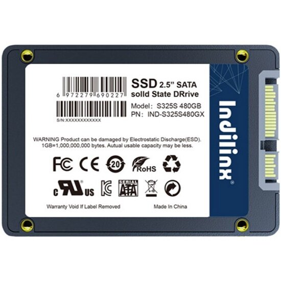 SSD диск Indilinx S325S, 480Гб, 2.5", SATA (IND-S325S480GX)