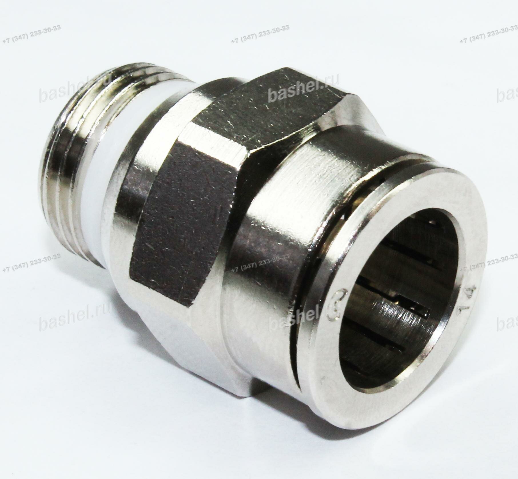 S6510 14-3/8, Фитинг цанга прямой, Camozzi