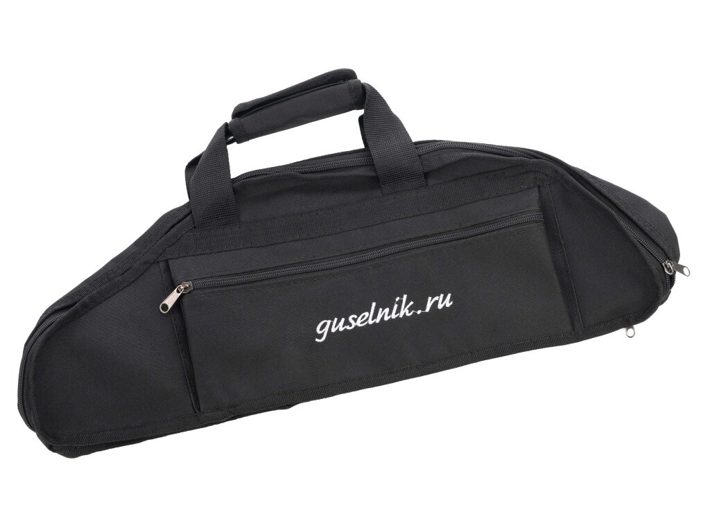 GU-25.39.09.00000 Чехол для гуслей Горки малые 9 струн, чёрный, Гусельник