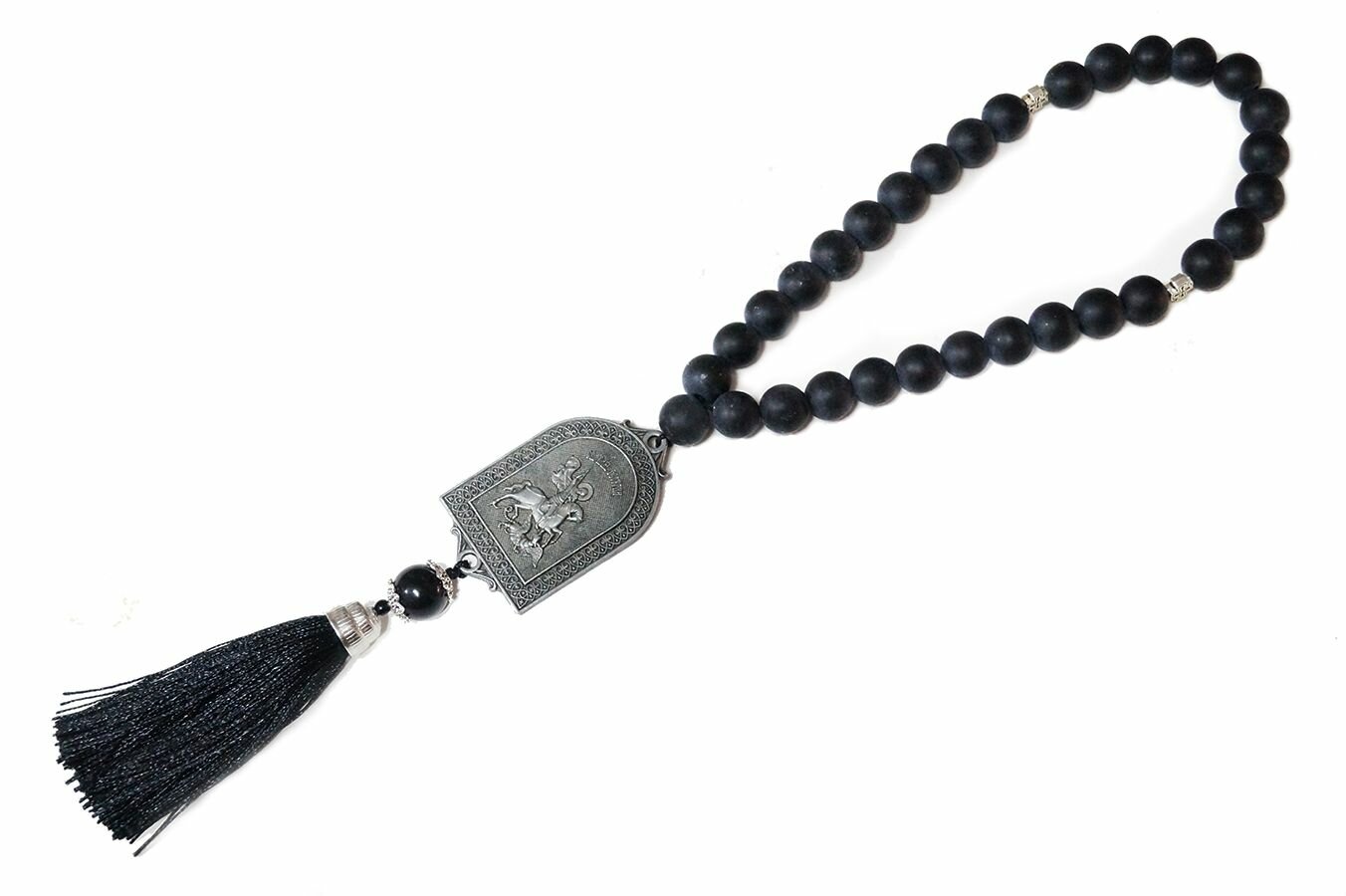 Четки с кулоном Георгий Победоносец