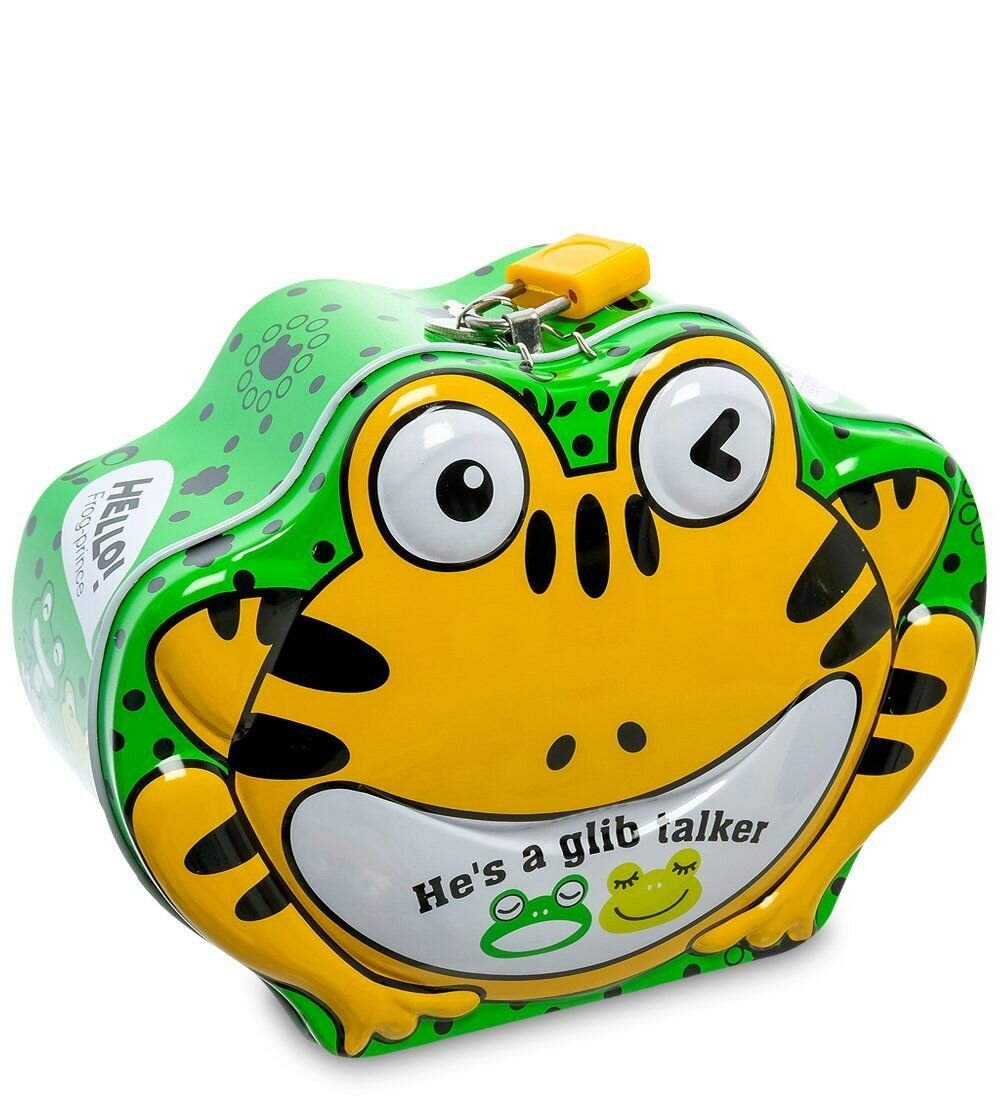 Металлическая копилка Лягушка A2132184