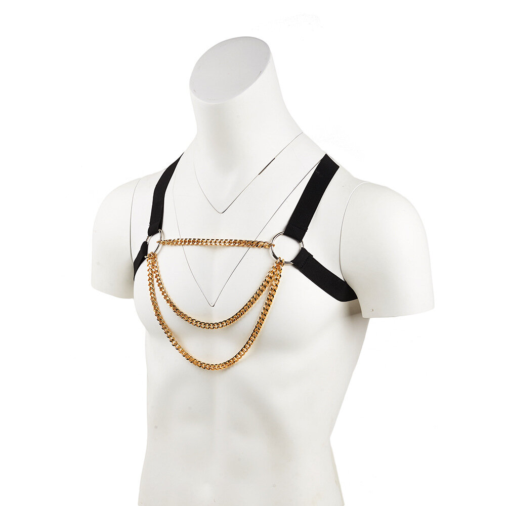 2026 Европейский и американский эластичный пояс для мужчин, взрослый ремень, модные аксессуары с цепью, секс-игрушки, поясные цепи