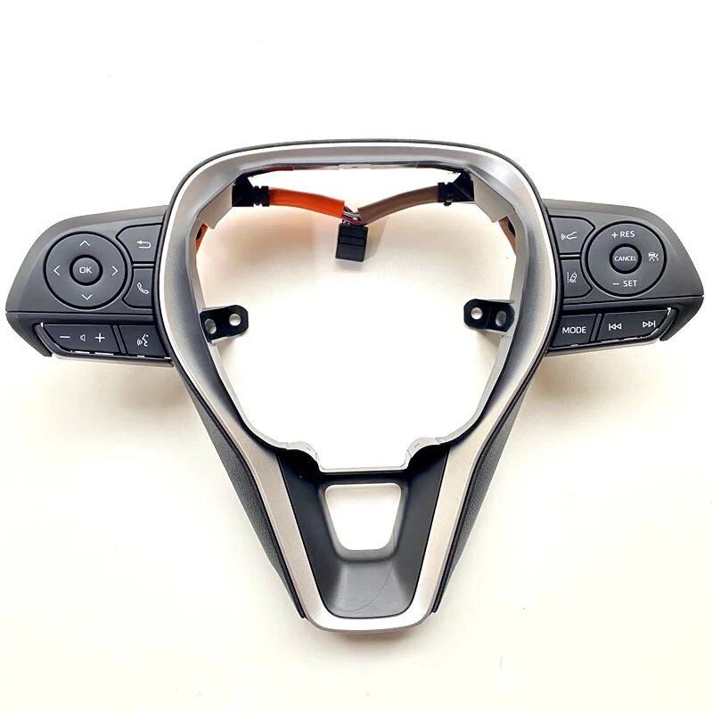 Для Toyota Corolla Levin RAV4 2019-2022 автоматический многофункциональный руль, кнопка круиз-контроля, переключатель переключения рулевого управления black