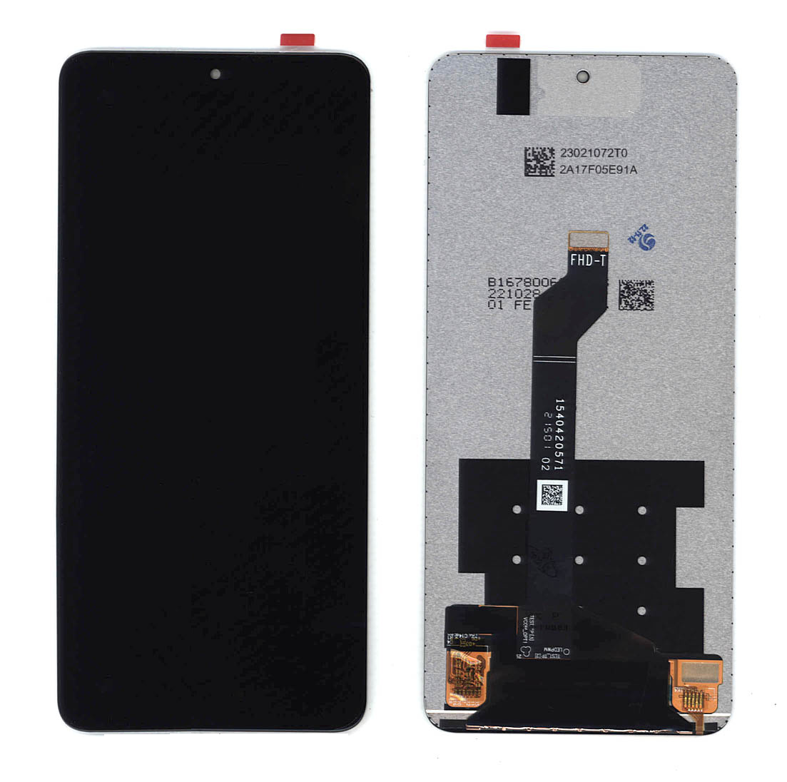 Дисплей (модуль) для телефона Huawei Nova 9 SE, Honor 50 SE в сборе с тачскрином, черный