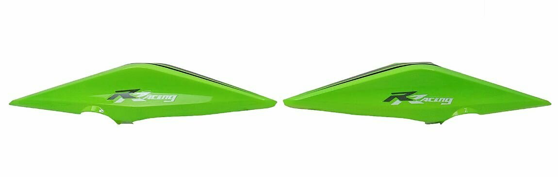 Облицовка боковая задняя Альфа SA Max серебристо-зеленая